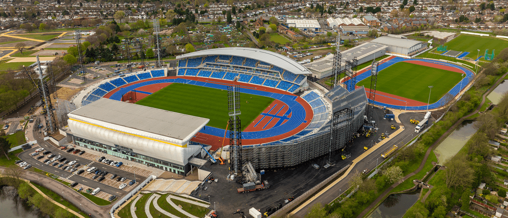 BIRMINGHAM (UK) - Alexander Stadium (12,700 -> 30,000) - COMMONWEALTH ...